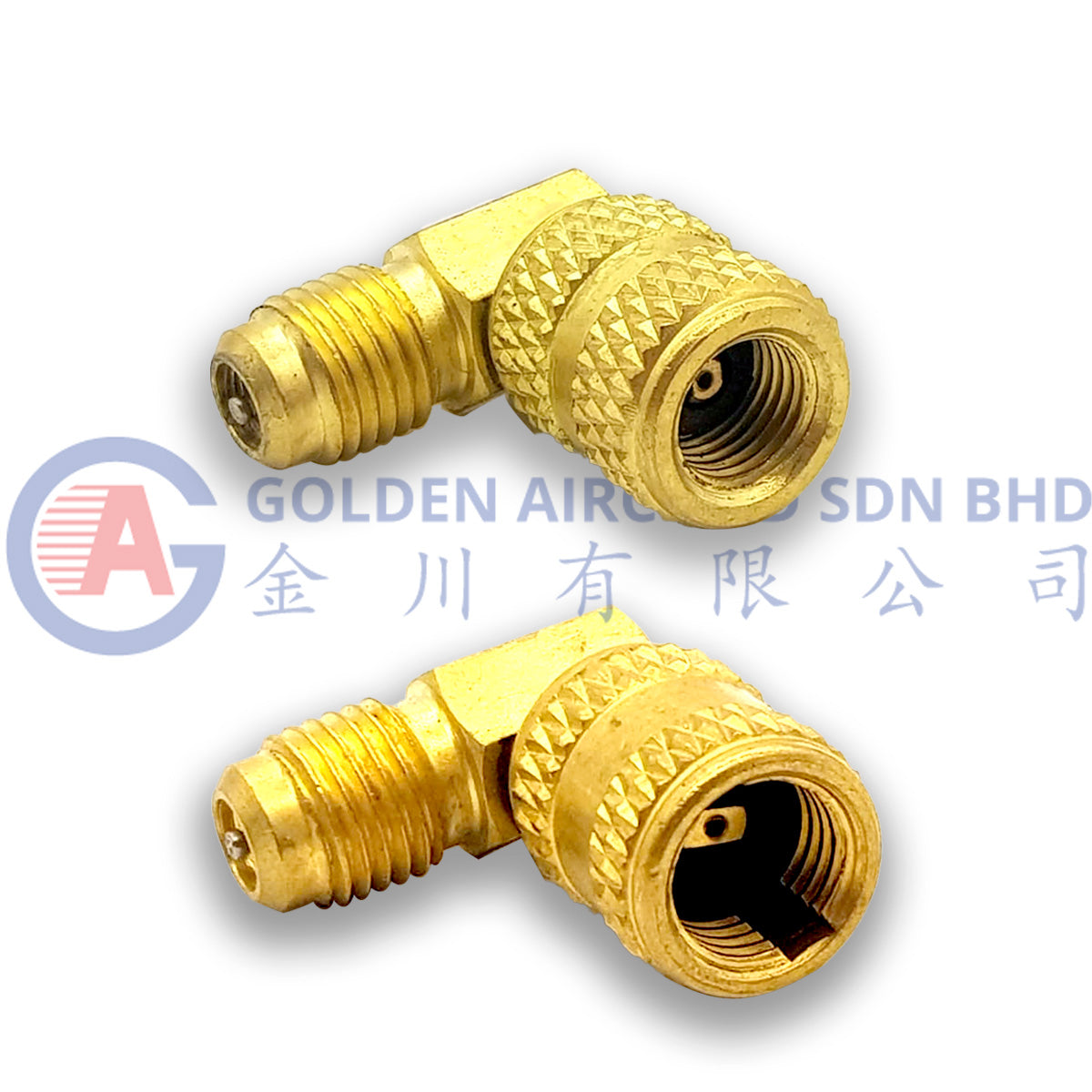 Adaptor R134a - 90° – Golden Aircond Sdn. Bhd.