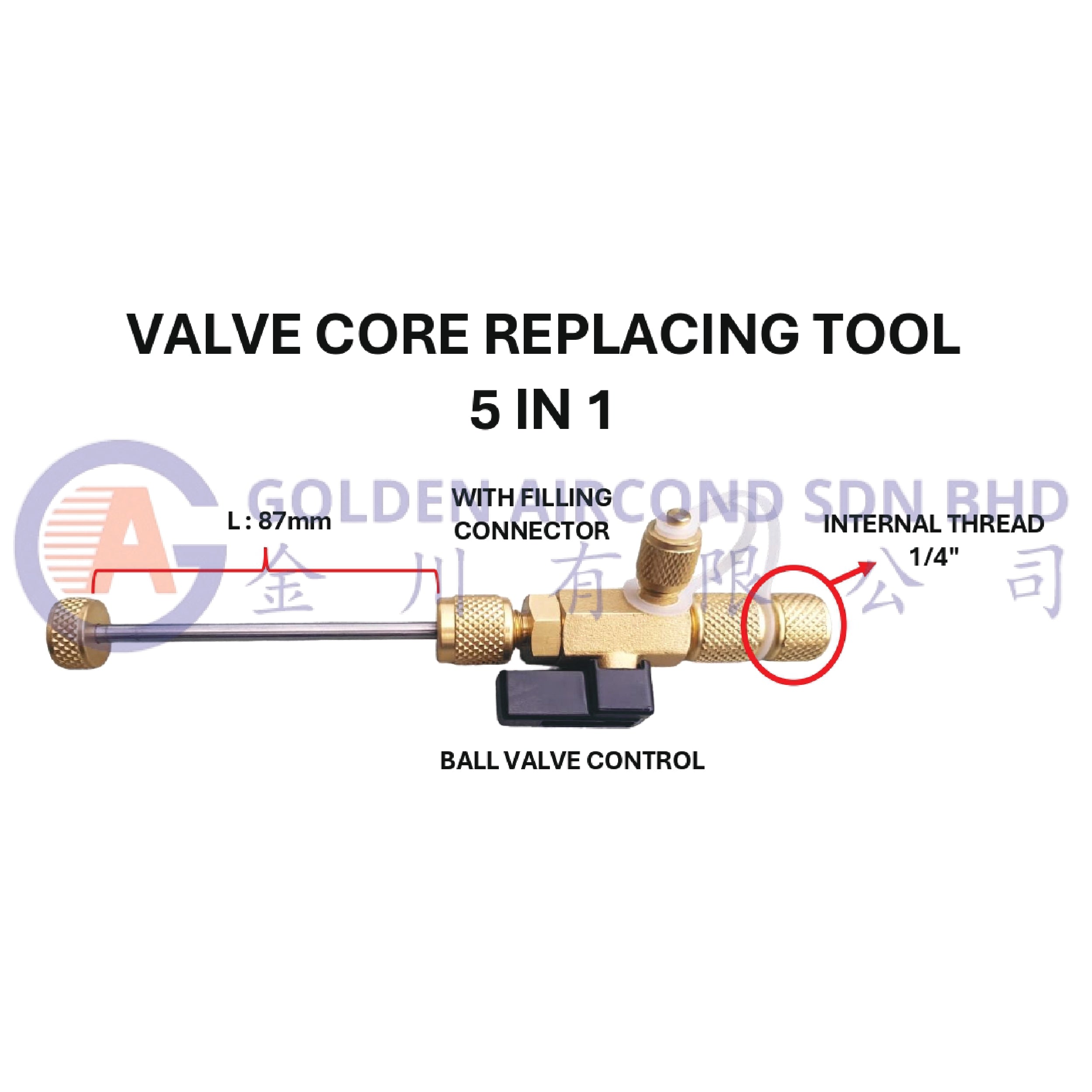 Valve Core Replacing Tool – Golden Aircond Sdn. Bhd.