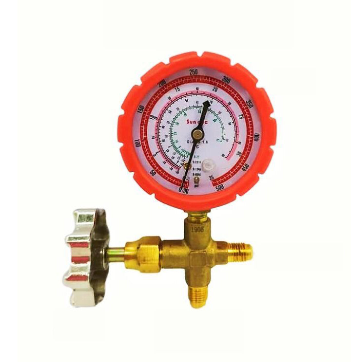 Sun Eye Meter Gauge 3Way R22/ R134A/ R404A/ R507 - High ( Red ...